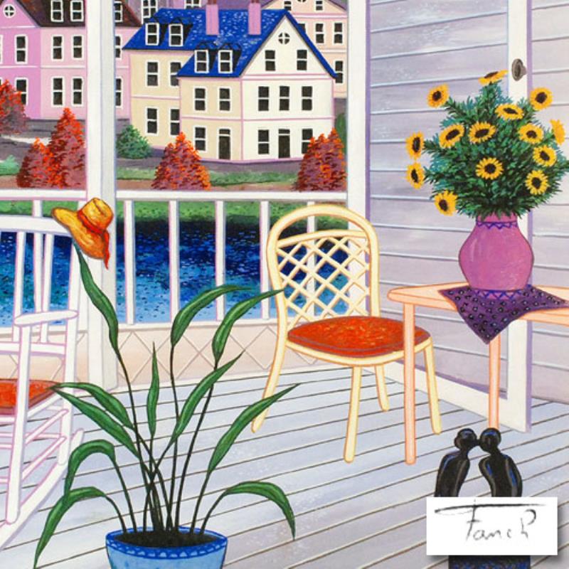 "Porch in Virginia AP" Abstract - Fanch Ledan Gallery - 139883 | Qart.com