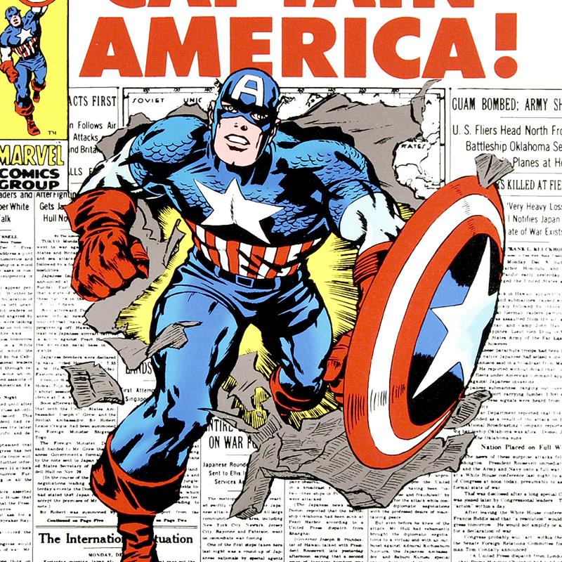 "Captain America #109" Pop Art - Marvel Comics Gallery - 165241 | Qart.com