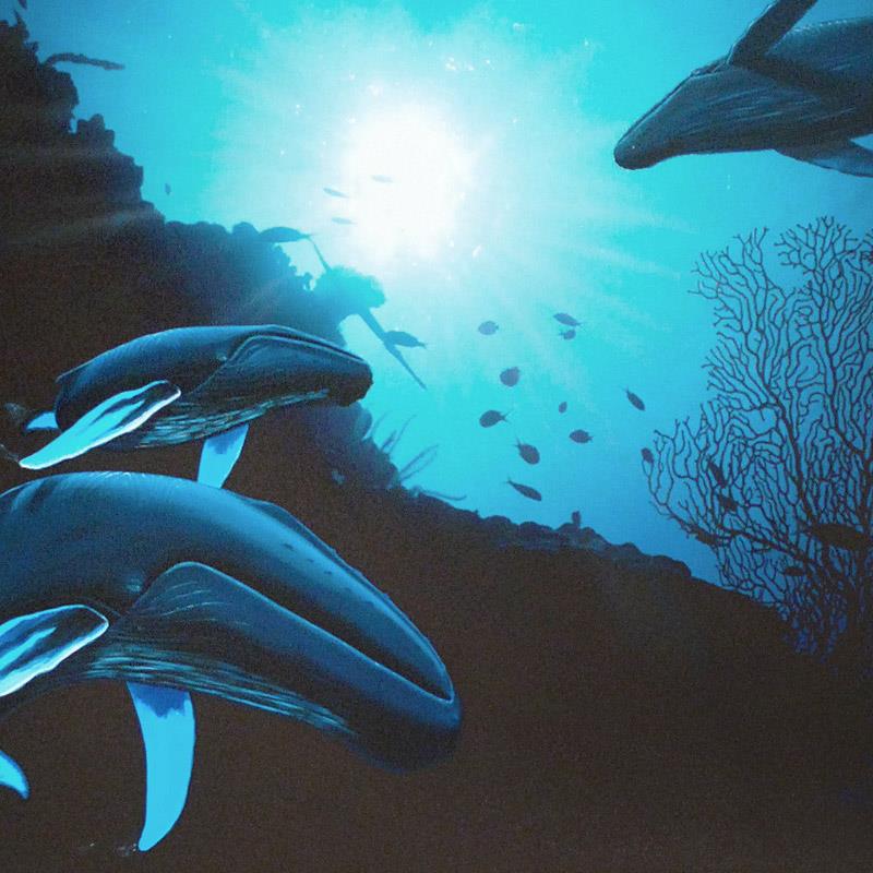 "Whale Vision" Expressionism - Wyland Gallery - 168271 | Qart.com