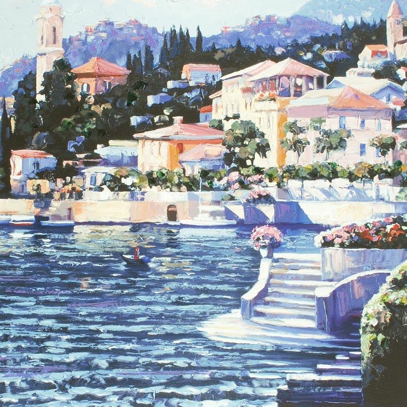 "Recollections of Lake Como" Expressionism - Howard Behrens Gallery ...