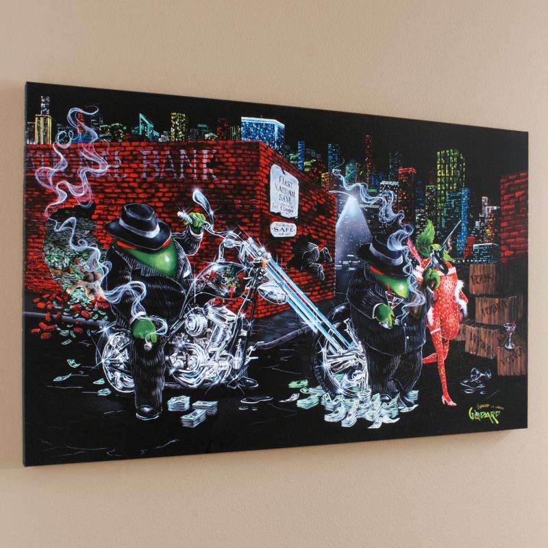 "Gangster Chopper" Pop Art - Michael Godard Gallery - 168588 | Qart.com