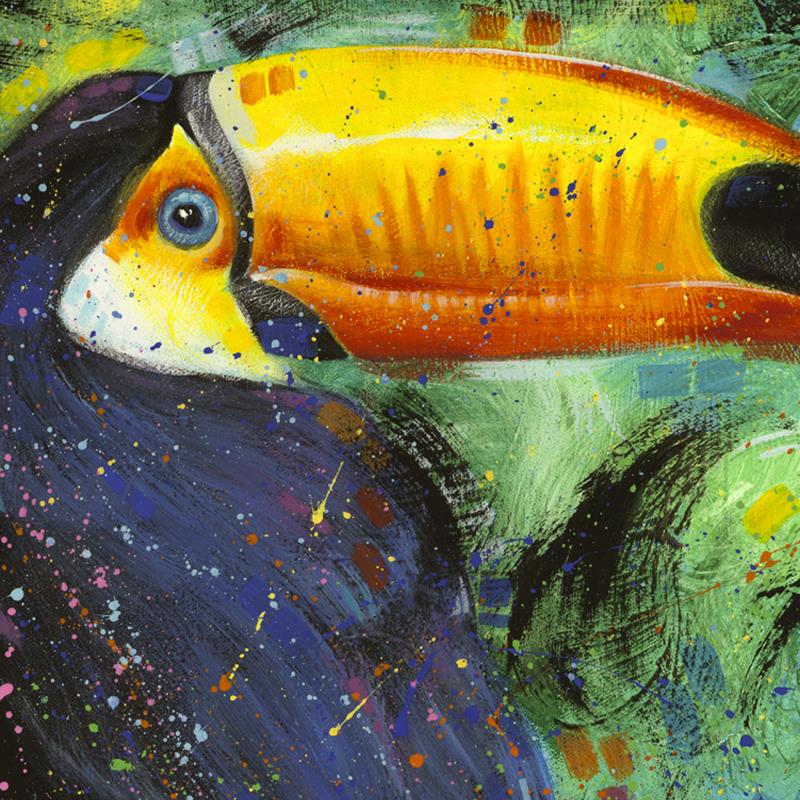 "Toucan" Expressionism - Stephen Fishwick Gallery - 171336 | Qart.com