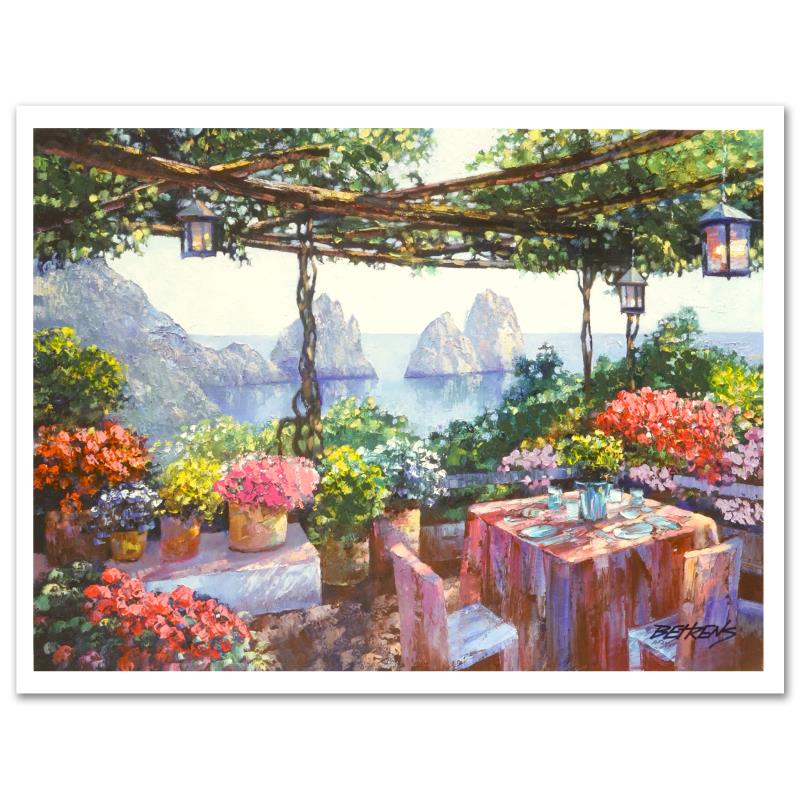 "Table for Two - Capri" Impressionism - Howard Behrens Gallery - 188678 ...