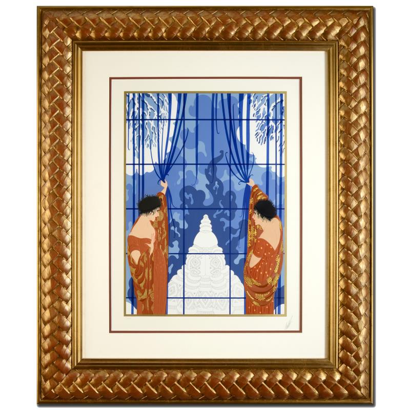 "Winter's Arrival" Art Deco - Erte Gallery - 198303 | Qart.com