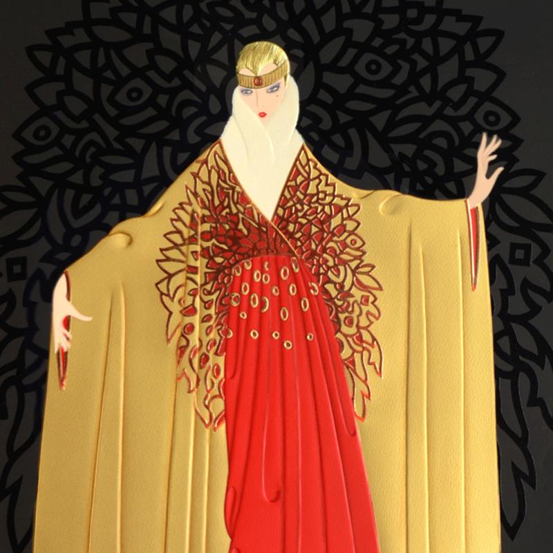 "Place de L'Opera" Art Deco - Erte Gallery - 198409 | Qart.com