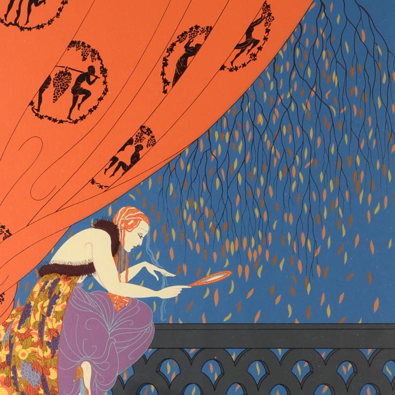 "Fall" Art Deco - Erte Gallery - 198521 | Qart.com
