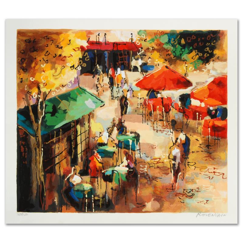 Street Scene by Michael Rozenvain For Auction - 199819 | Qart.com