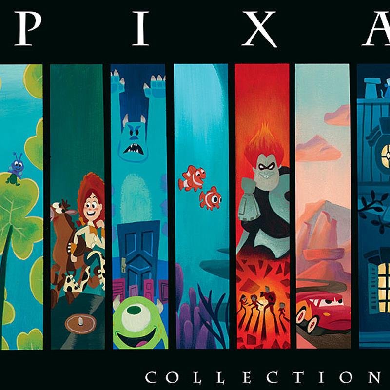 "The Pixar Storyline (Lithograph)" Animation - Daniel Arriaga Gallery ...