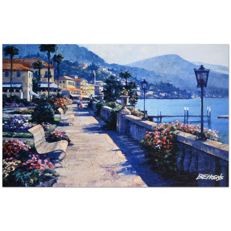 "Bellagio Promenade" Impressionism - Howard Behrens Gallery - 213924 ...