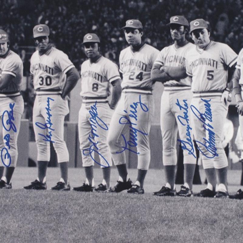 "Big Red Machine Line-Up" - Pete Rose Gallery - 214058 | Qart.com