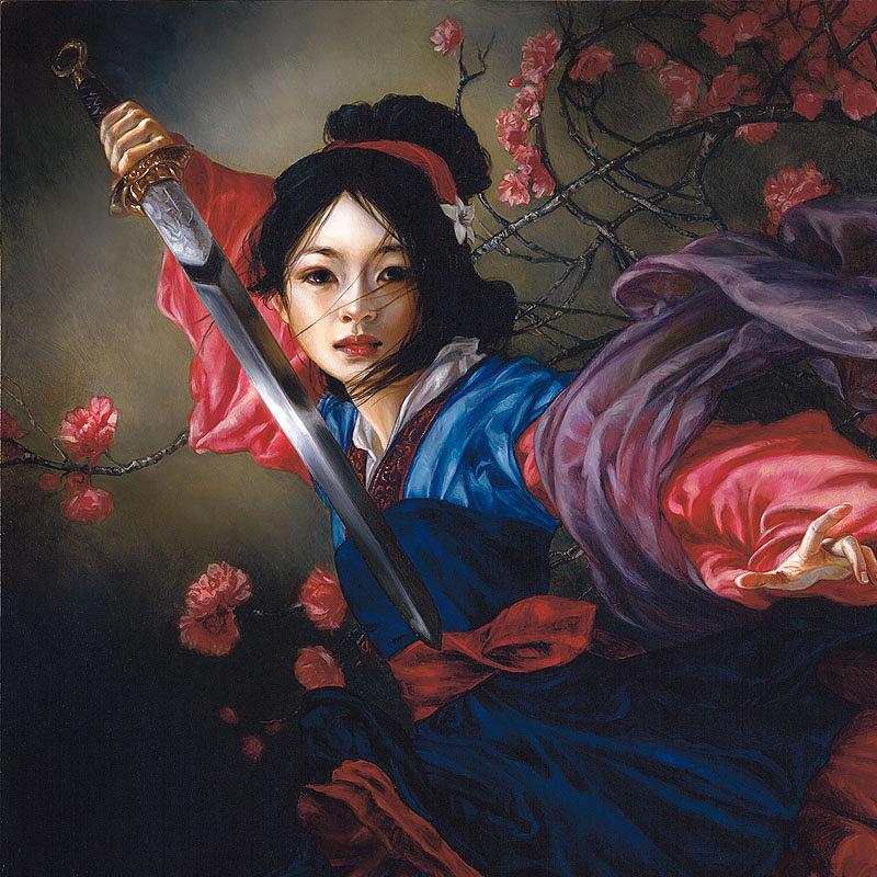 "The Elegant Warrior" Realism - Heather Edwards Gallery - 215898 | Qart.com