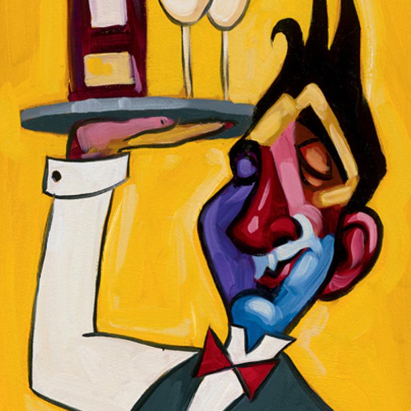 "Vino For Two" - Tim Rogerson Gallery - 216702 | Qart.com