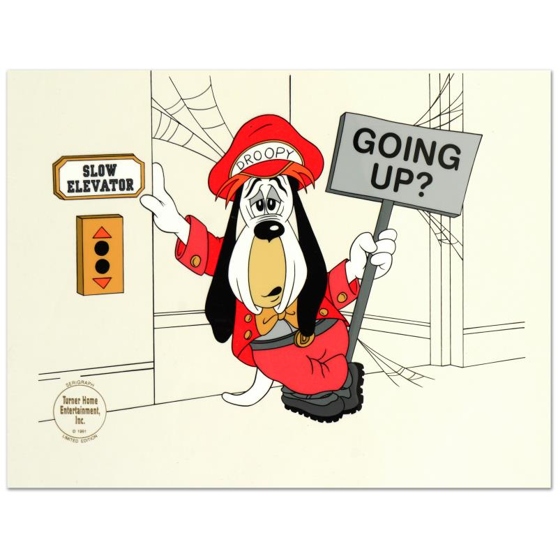 "Droopy Going Up" Animation - Hanna-Barbera Gallery - 217310 | Qart.com