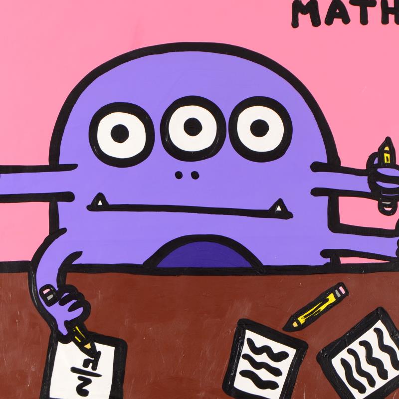 "Monsters Suck at Math" - Todd Goldman Gallery - 220582 | Qart.com