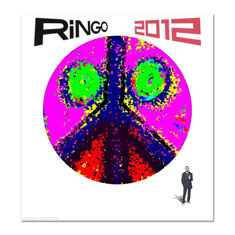 "RINGO 2012" Pop Art - Ringo Starr Gallery - 222805 | Qart.com