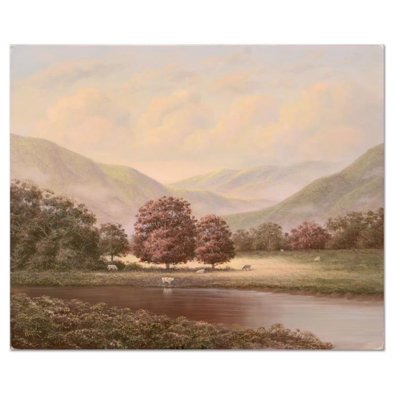 "Cattle Grazing" - Maurice Meyer Gallery - 228097 | Qart.com