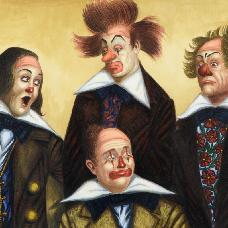 "Four Judges" - George Crionas Gallery - 231181 | Qart.com