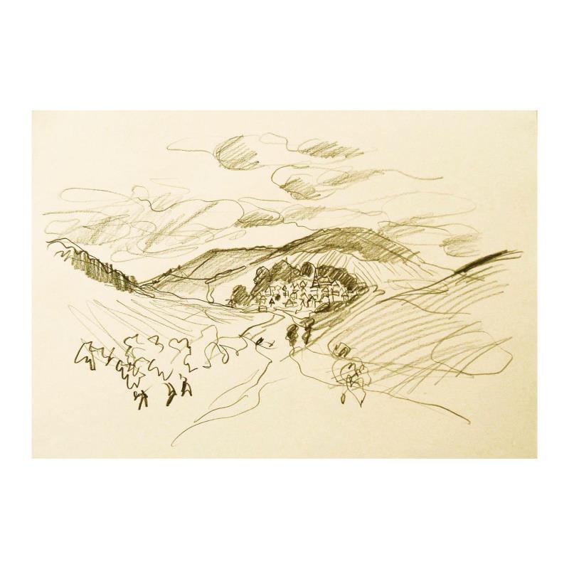 View of Nuits St Georges, Burgundy by Wayne Ensrud For Auction - 232675 ...