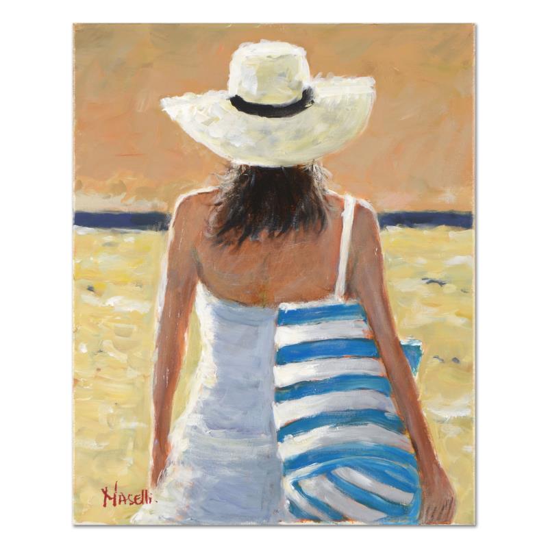 "Blue Coastline" - Michael Maselli Gallery - 233948 | Qart.com