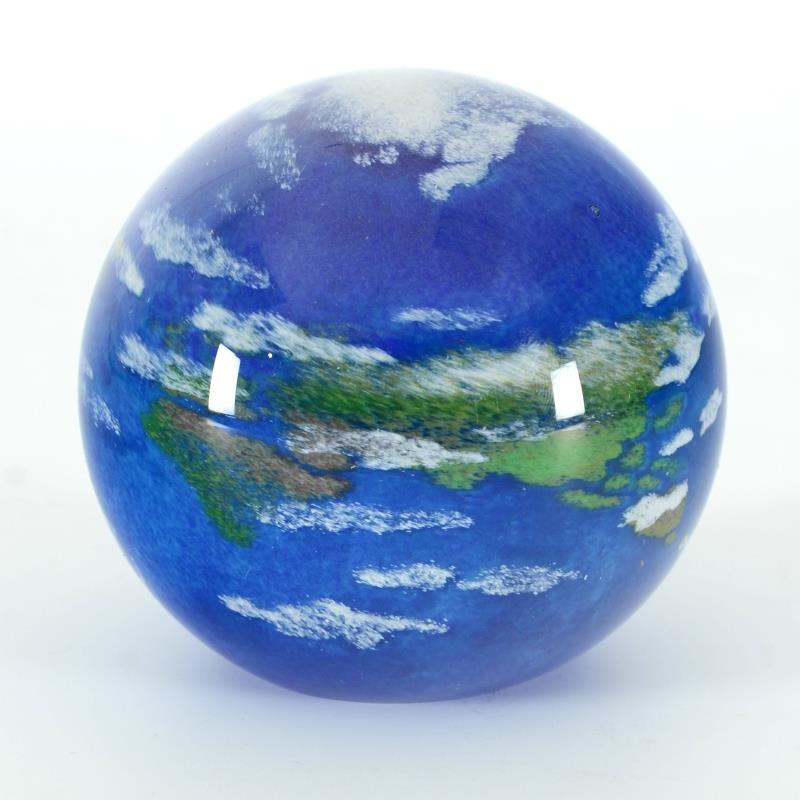 Earth (Paperweight) by Glass Eye Studio For Auction - 235618 | Qart.com