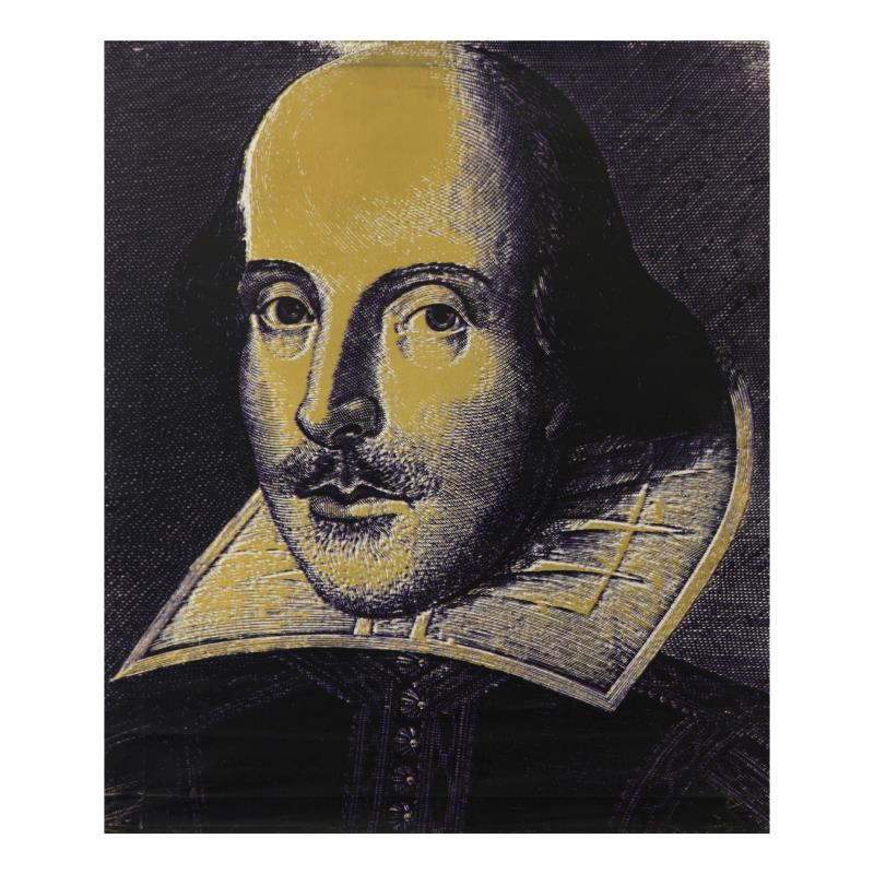 "Shakespeare" Pop Art - Steve Kaufman Gallery - 236055 | Qart.com