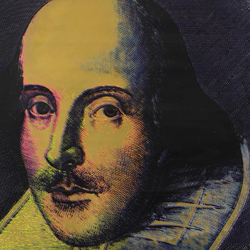 "Shakespeare" Pop Art - Steve Kaufman Gallery - 236056 | Qart.com