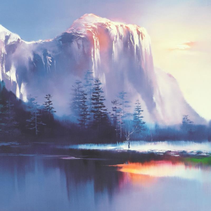 "Glacier Lake" - H. Leung Gallery - 236567 | Qart.com