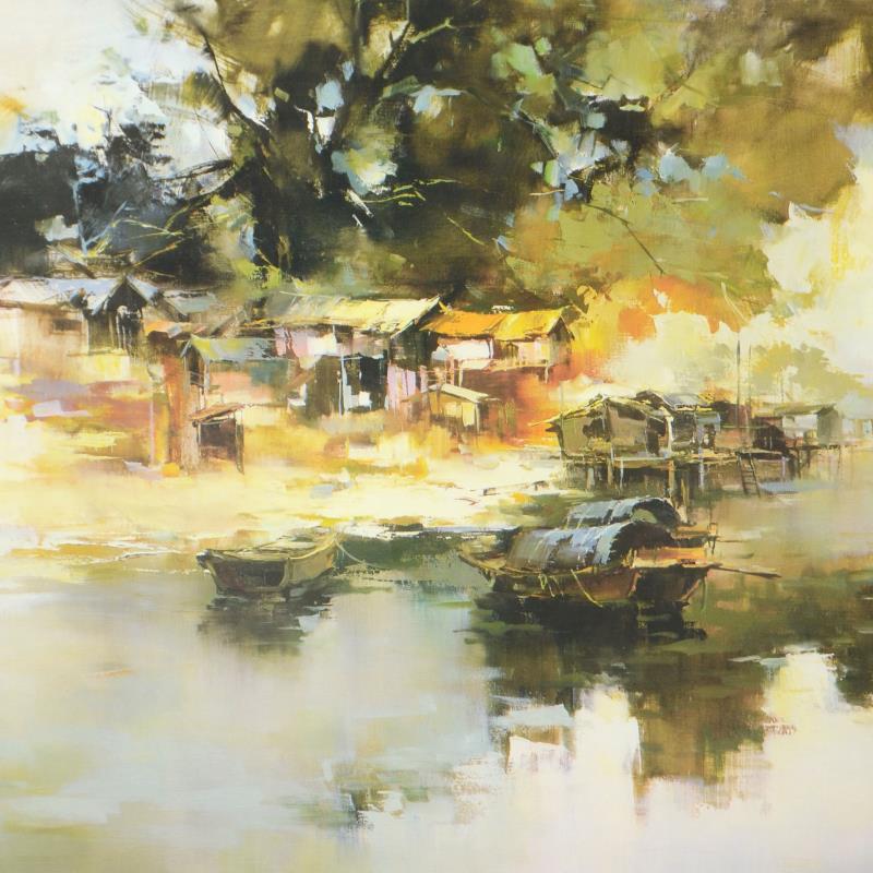 "Riverside Summer" - H. Leung Gallery - 236574 | Qart.com