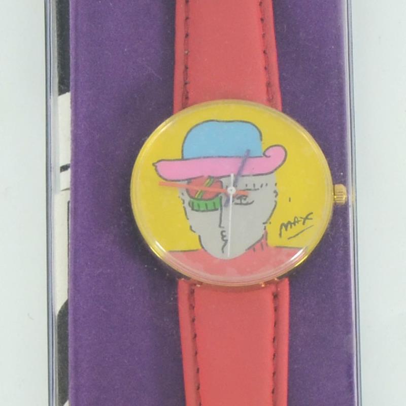 "Peter Max Watch (Face)" - Peter Max Gallery - 237993 | Qart.com