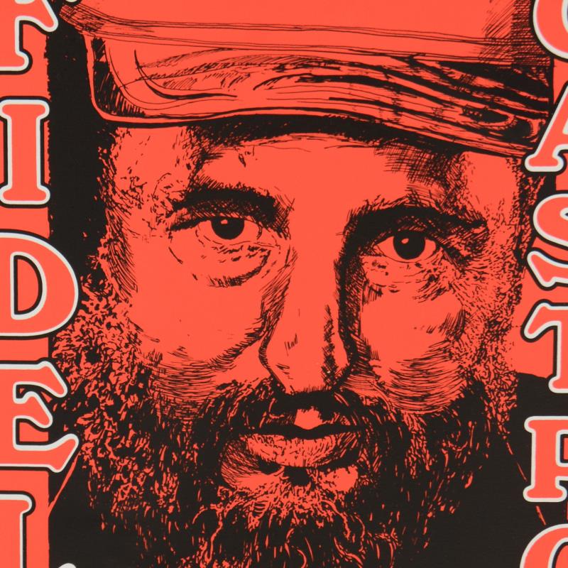 "Fidel Castro" Pop Art - Steve Kaufman Gallery - 238321 | Qart.com