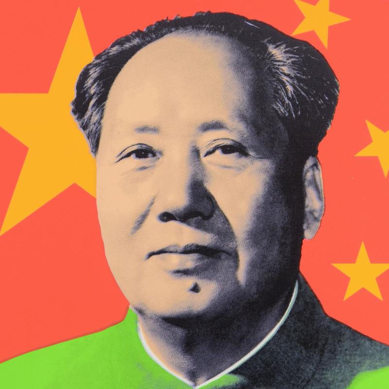 "Chairman Mao" - Steve Kaufman Gallery - 238364 | Qart.com