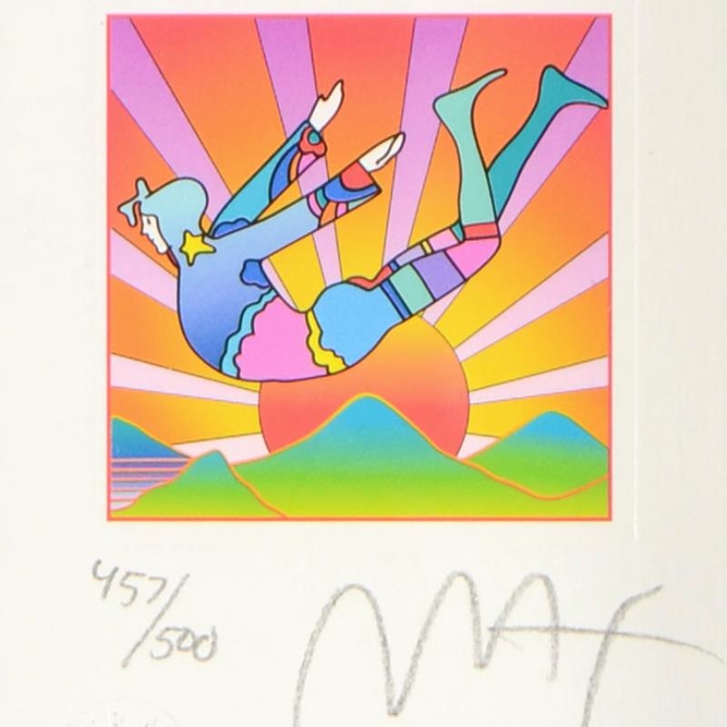 "Cosmic Flyer with Sun" - Peter Max Gallery - 238628 | Qart.com