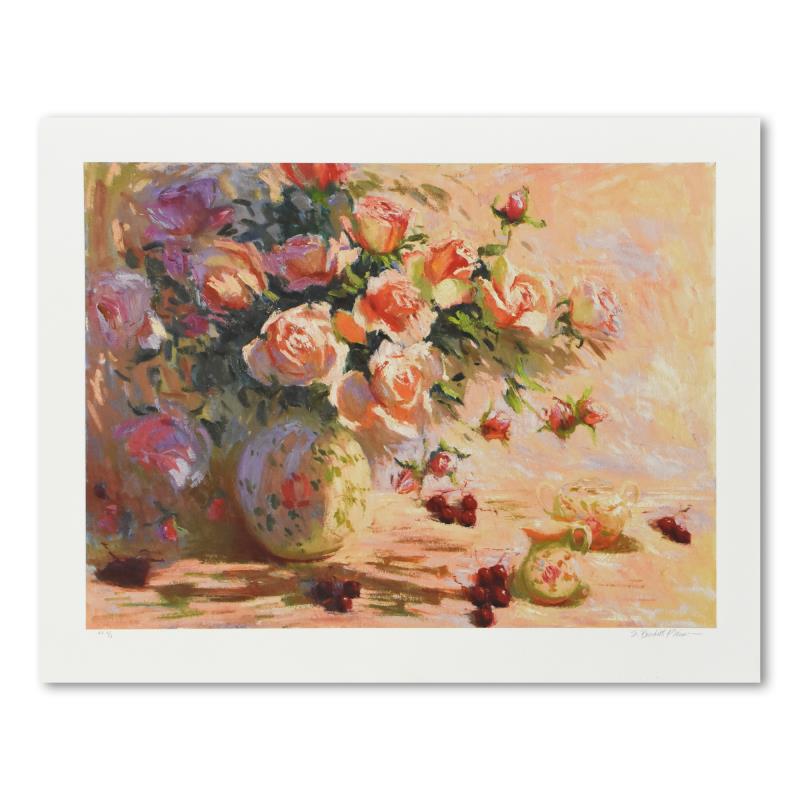 "Roses & Cherries" - S. Burkett Kaiser Gallery - 238904 | Qart.com