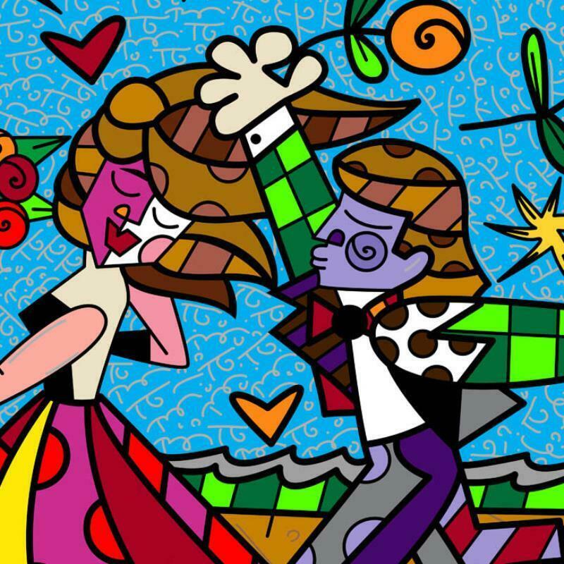 "I Love You" Pop Art - Romero Britto Gallery - 239737 | Qart.com