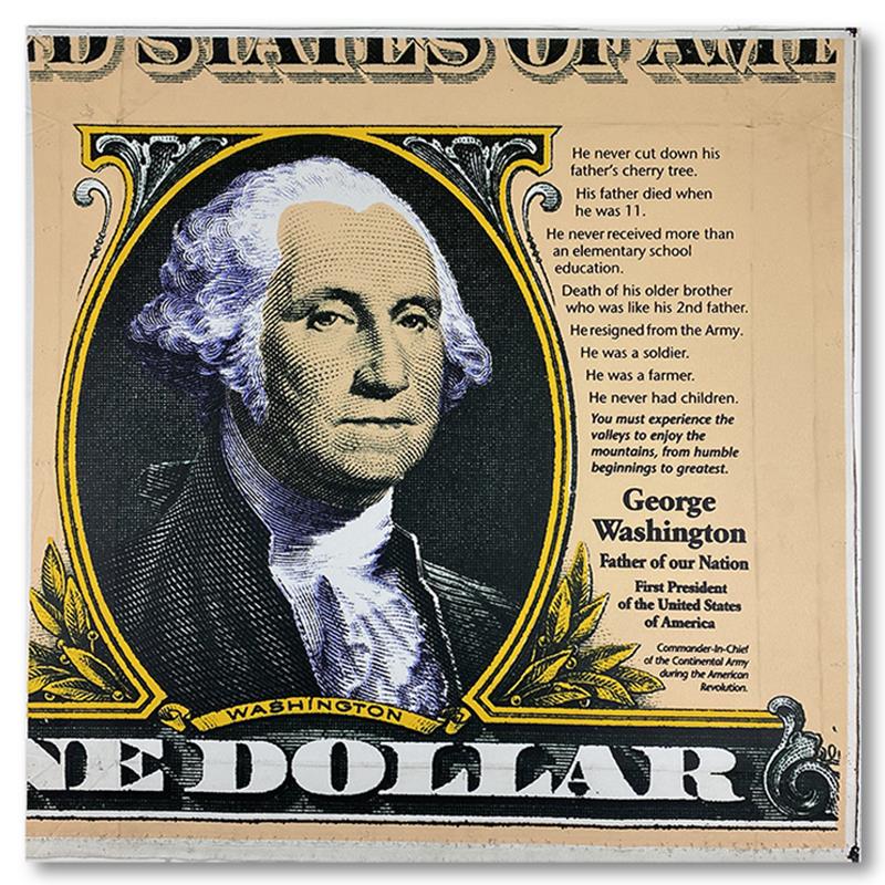 "George Washington, Father of Our Nation " - Steve Kaufman Gallery ...