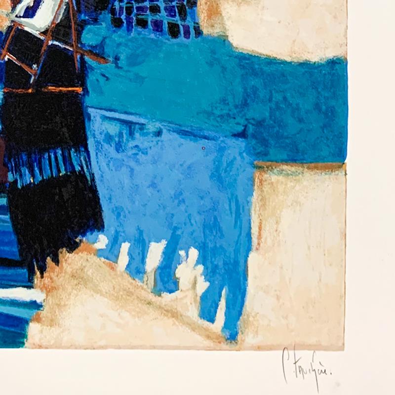 "Beach Scene" - Claude Fauchere Gallery - 244871 | Qart.com
