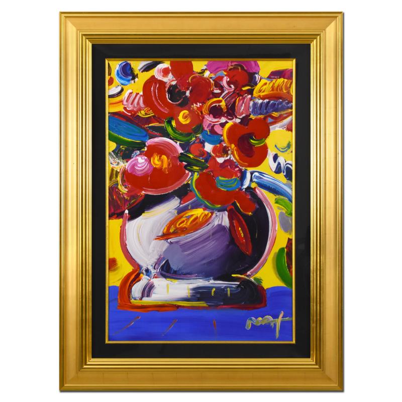 "Flowers" - Peter Max Gallery - 247548 | Qart.com