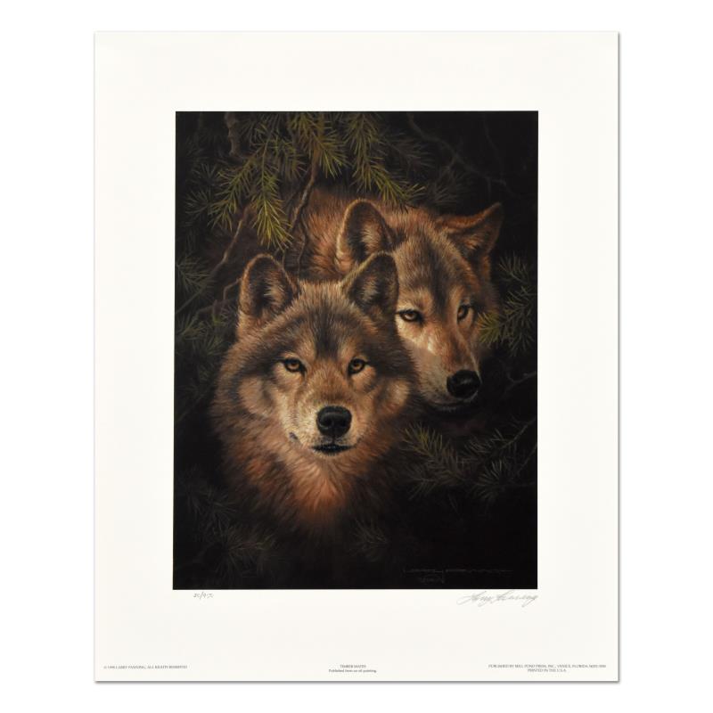 Timber Mates by Larry Fanning For Auction - 249843 | Qart.com