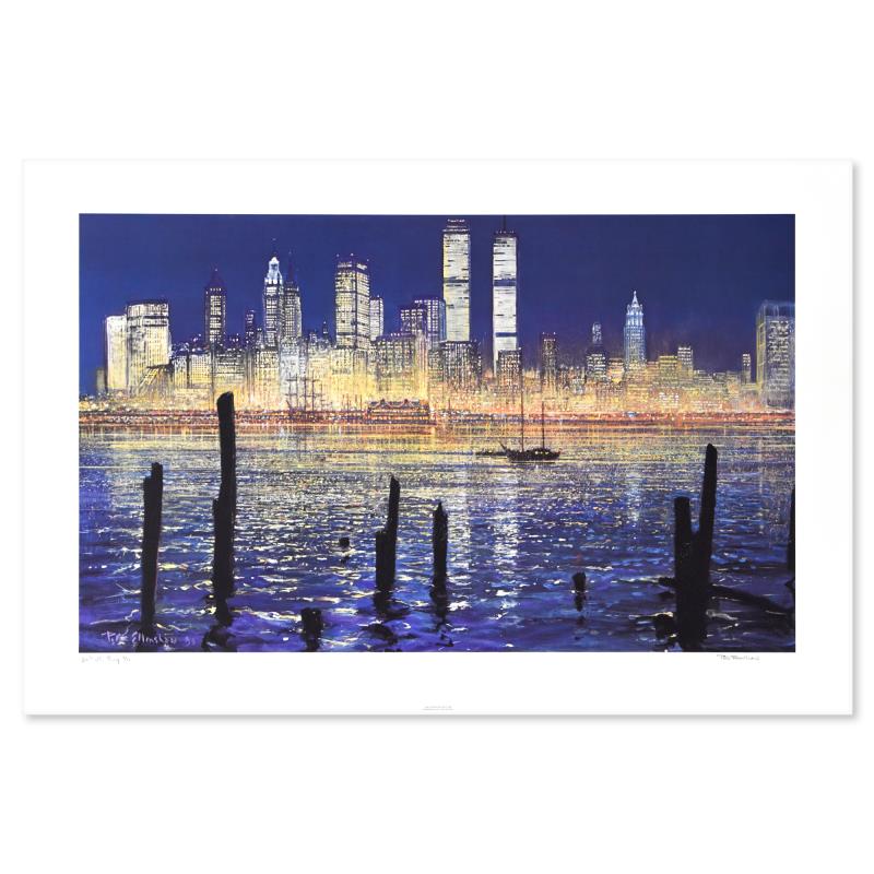 The Glisten of New York by Peter Ellenshaw For Auction - 253973 | Qart.com