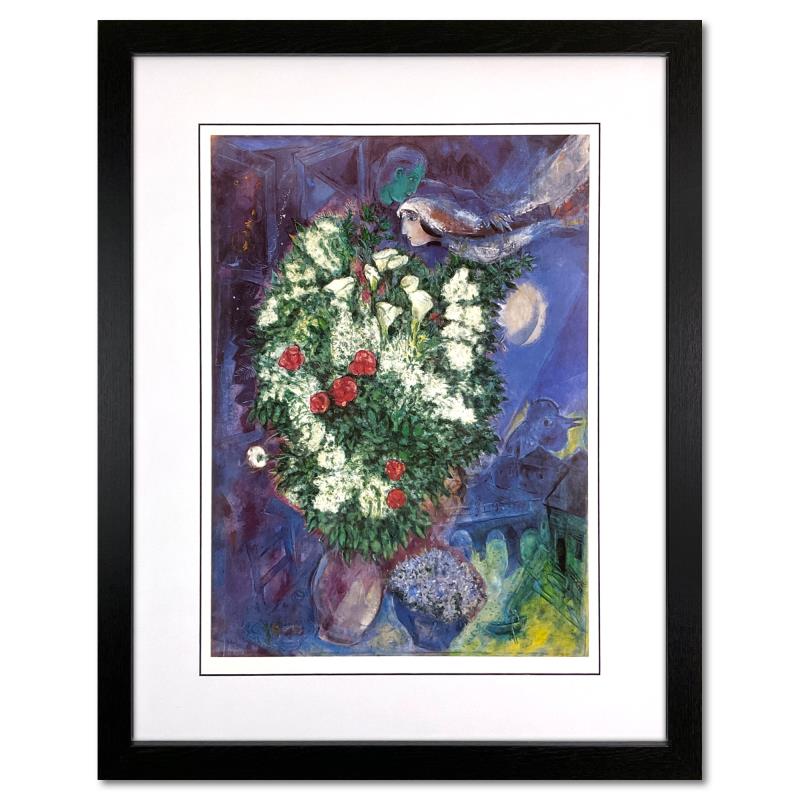 Chagall Lovers Flying