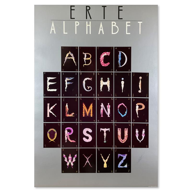Alphabet by Erte For Auction - 261502 | Qart.com