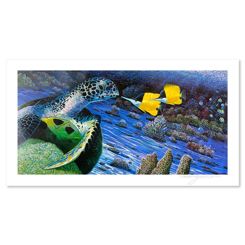 The Turtle and the Butterfly by Robert Lyn Nelson For Auction - 262209 ...