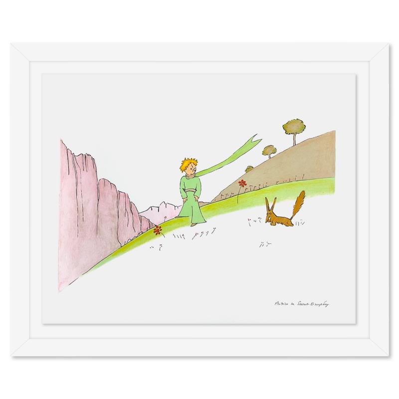 The Little Prince And The Fox by Antoine de Saint-Exupery For Auction ...
