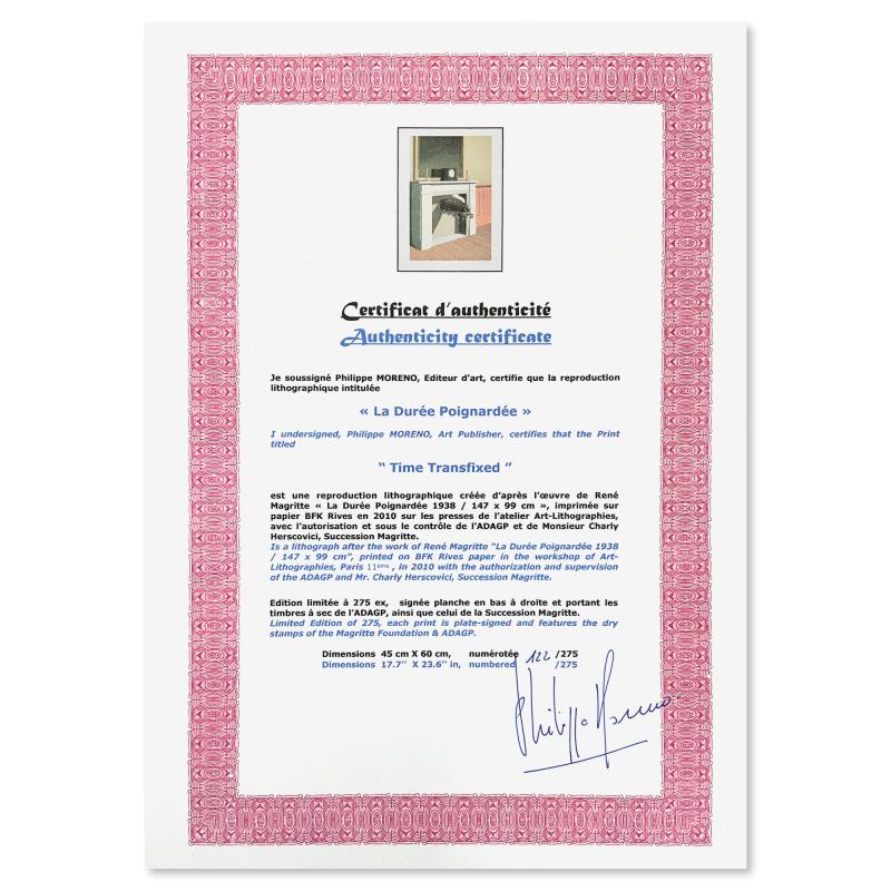 Magritte Time Transfixed