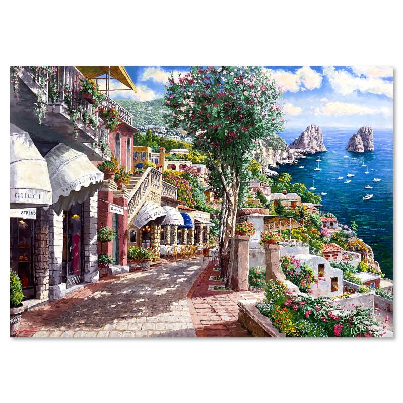 Afternoon in Capri by S. Sam Park For Auction - 265216 | Qart.com