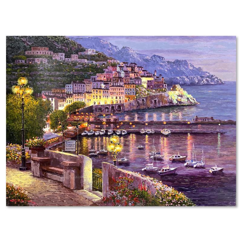Amalfi Twilight by S. Sam Park For Auction - 265231 | Qart.com