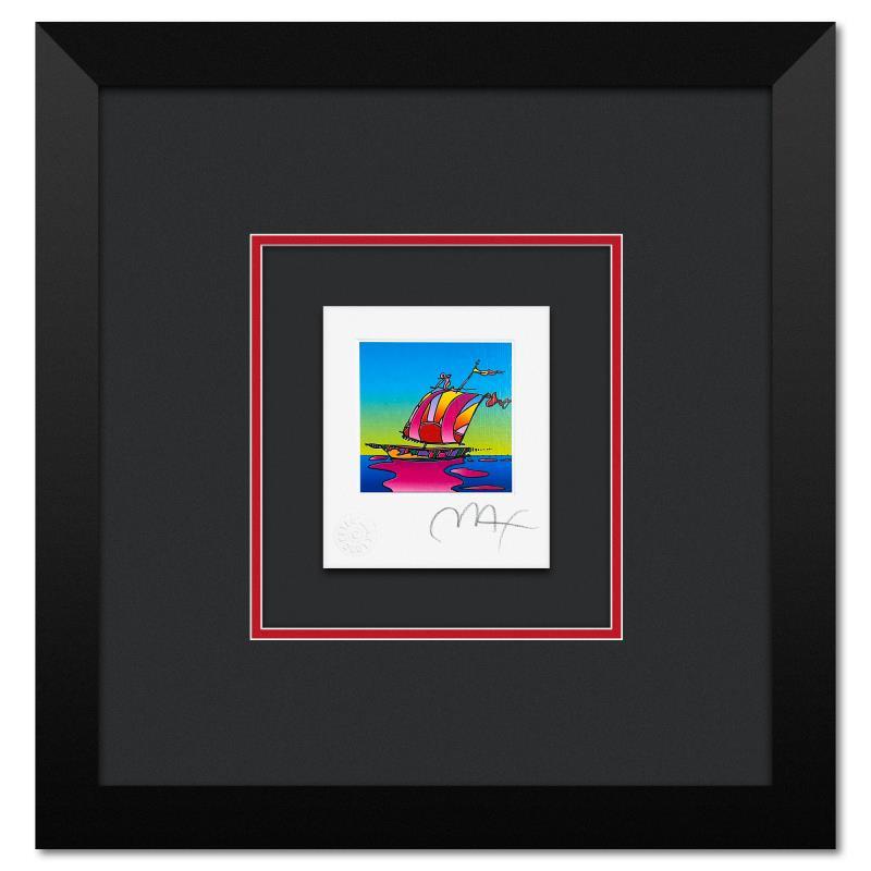 Cosmic Sailboat by Peter Max For Auction - 269685 | Qart.com