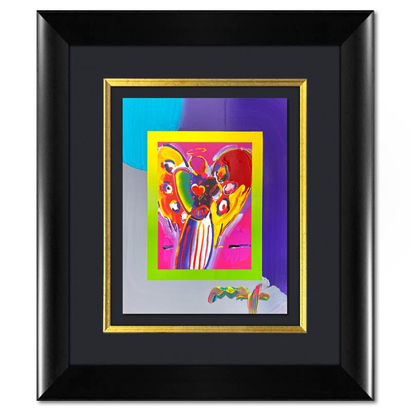 Angel with Heart by Peter Max For Auction - 270047 | Qart.com