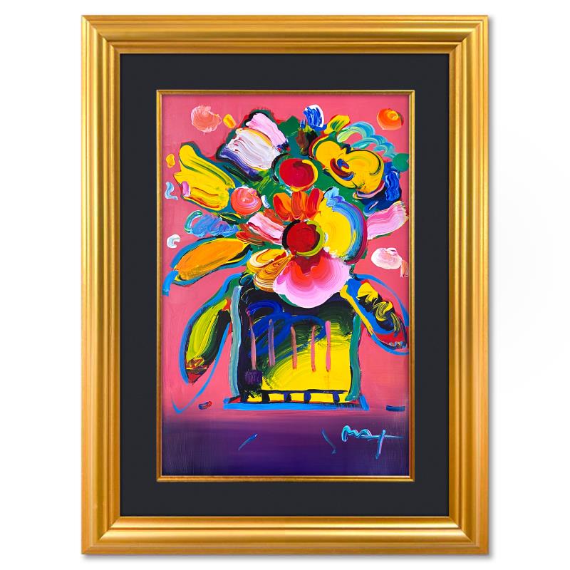 Abstract Flower by Peter Max For Auction - 270484 | Qart.com